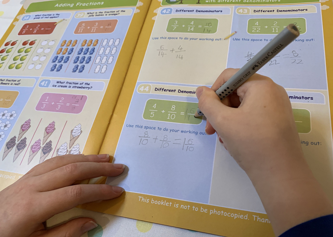Fraction Packs for KS2 | ofamily learning together
