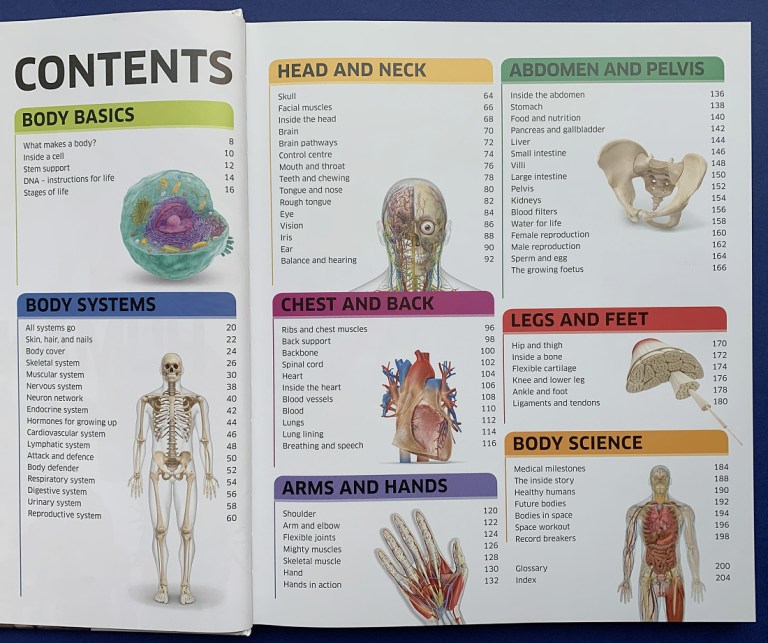 Knowledge Encyclopedia Human Body | ofamily learning together