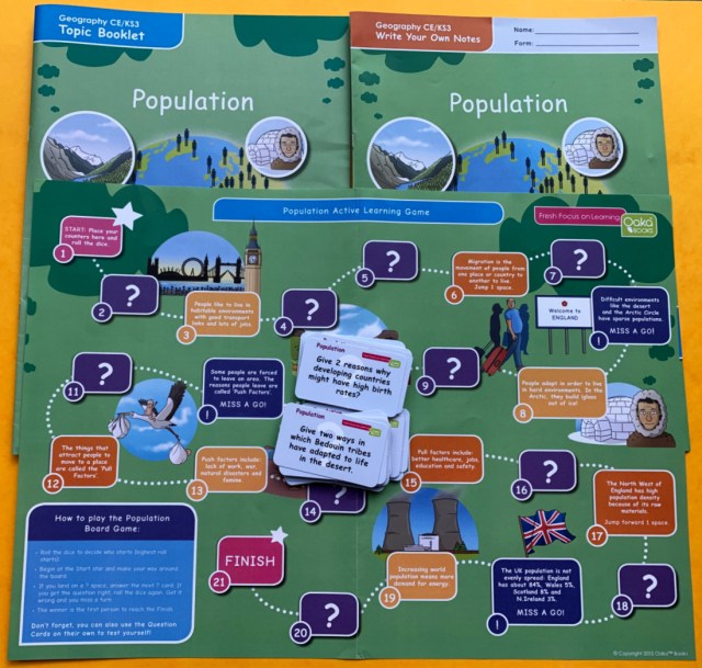 Population Topic Pack | ofamily learning together