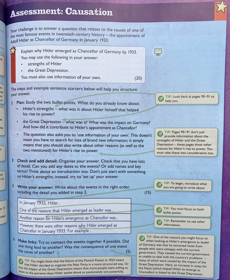 Starting Year 9 History Resource Ideas | ofamily learning together