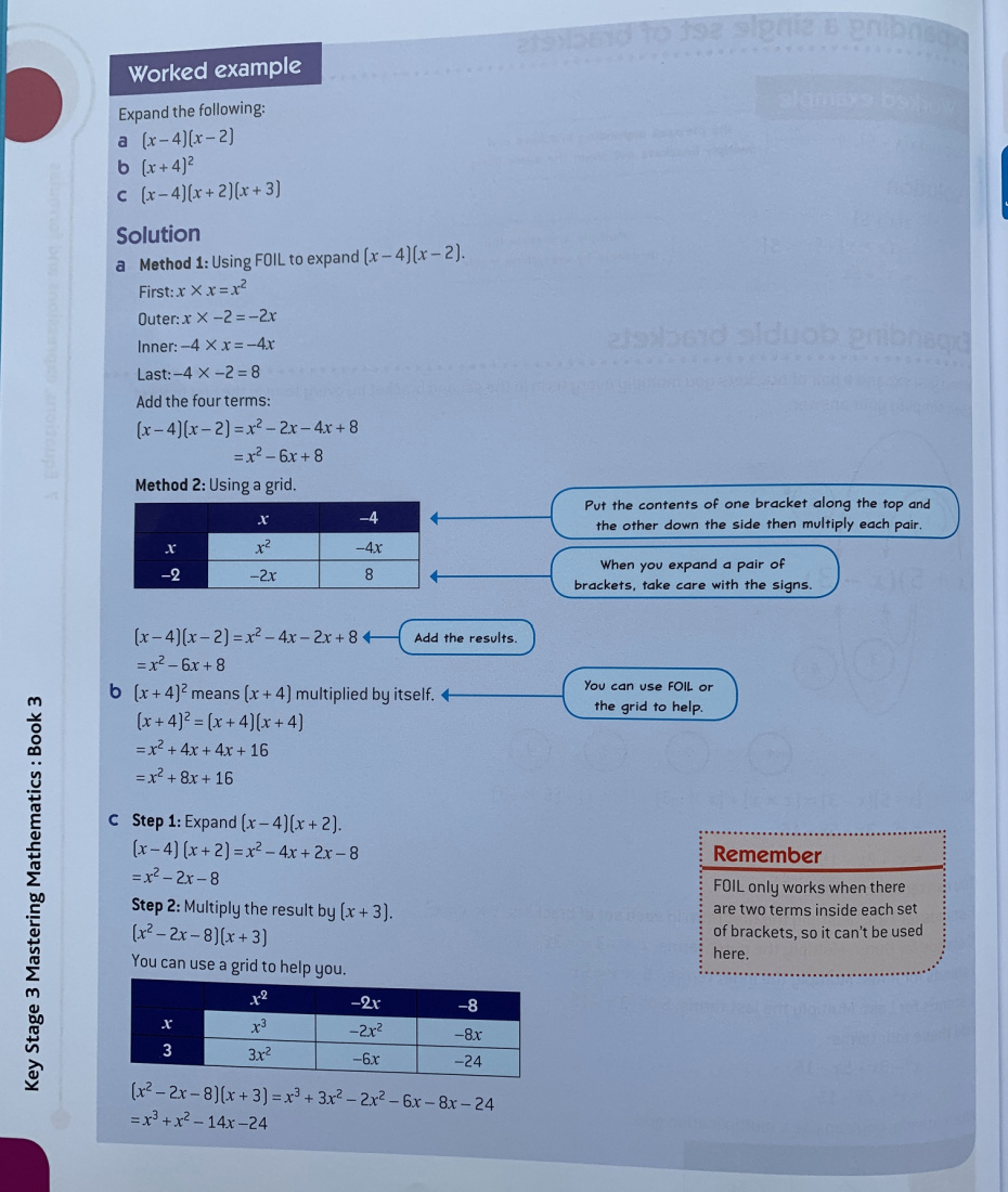 Starting Year 9 Maths resources | ofamily learning together
