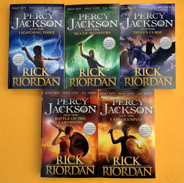 The Percy Jackson series | ofamily learning together