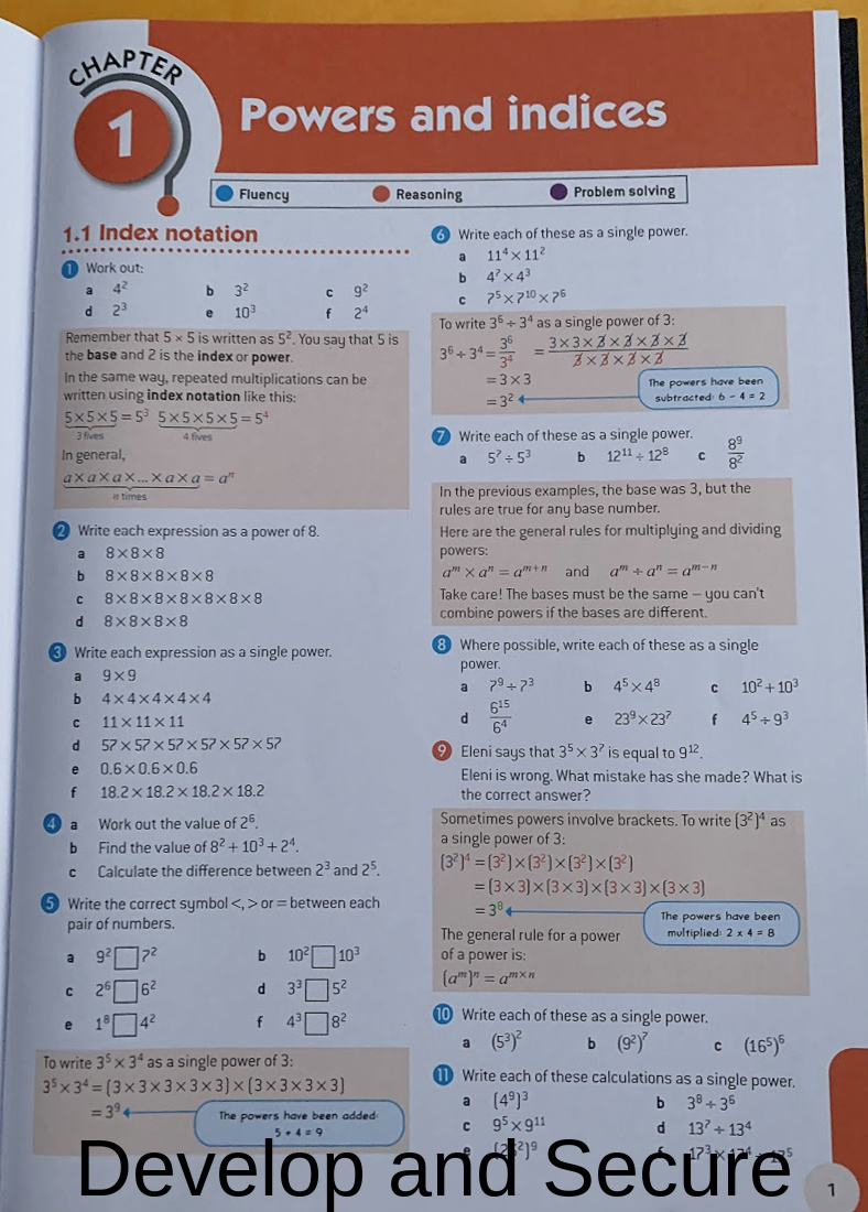 Year 9 Maths Practice Books | ofamily learning together