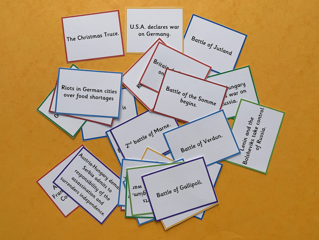 Free Download – WW1 Significant Dates Poster and Cards | ofamily ...