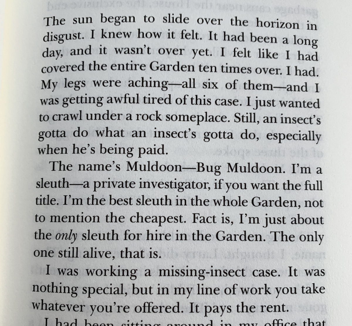 Bug Muldoon and the Garden of Fear | ofamily learning together