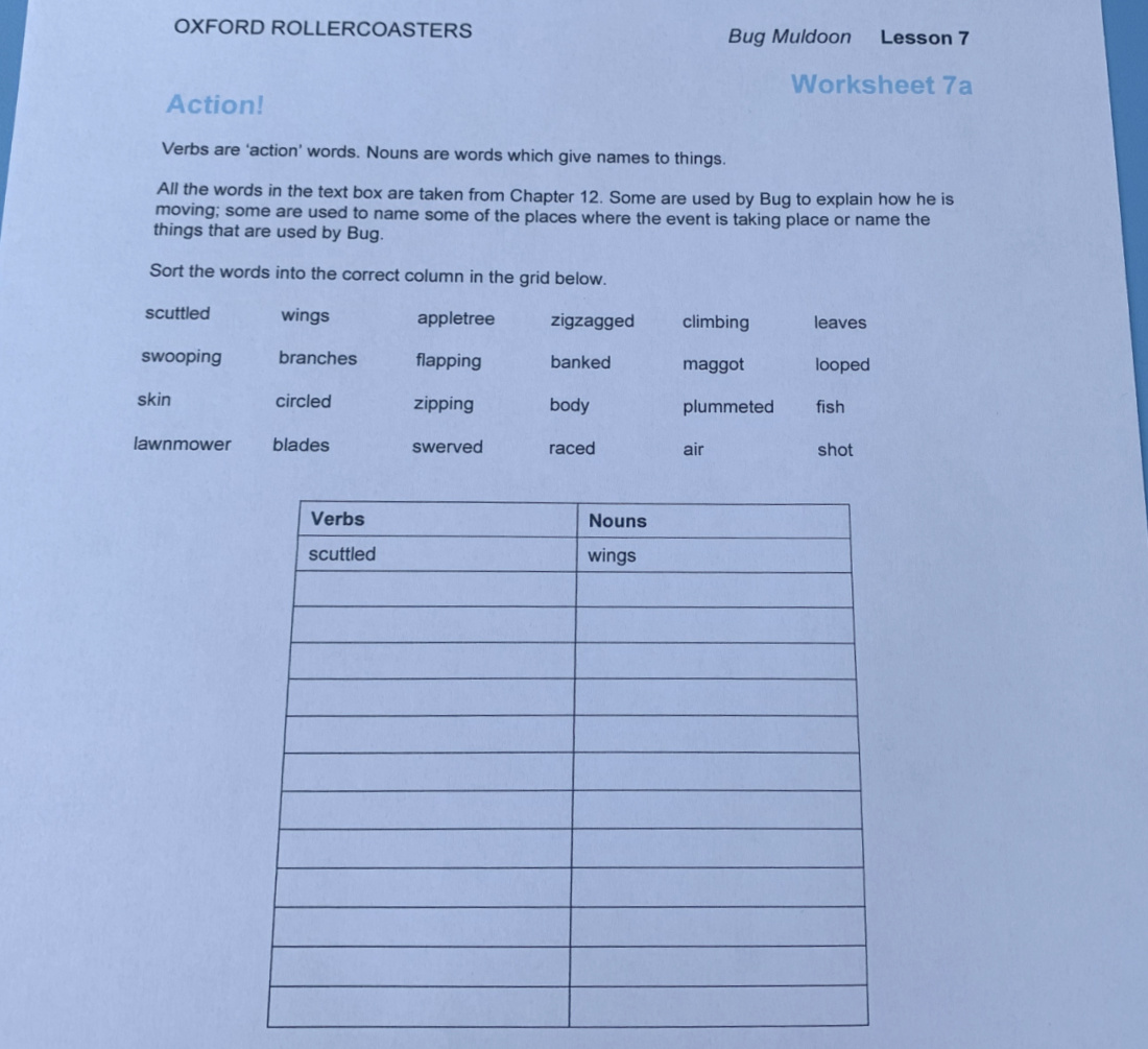 Bug Muldoon and the Garden of Fear | ofamily learning together