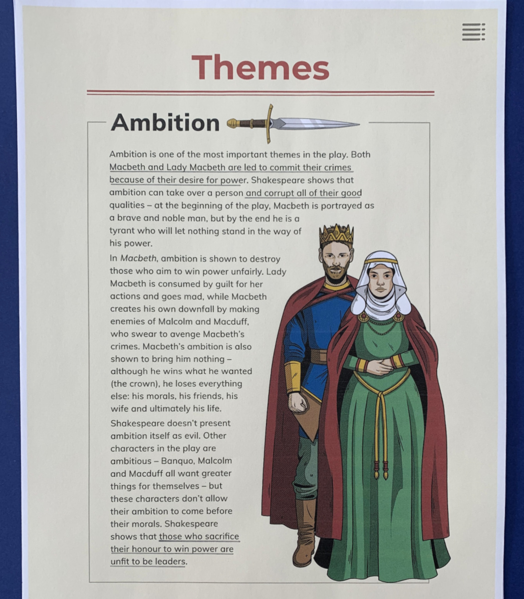 Macbeth Revision Guide from Twinkl | ofamily learning together