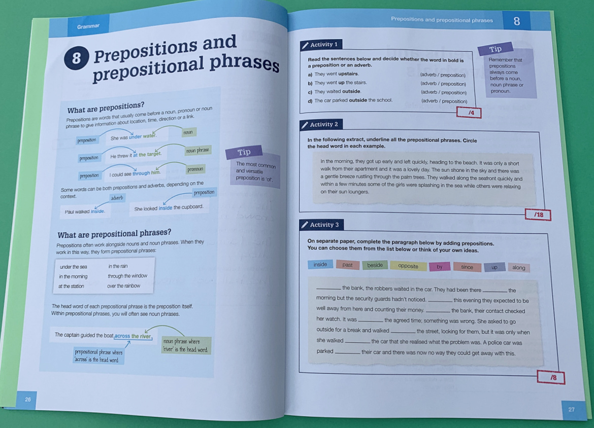 Spelling, Punctuation and Grammar workbook for Year 9 | ofamily ...