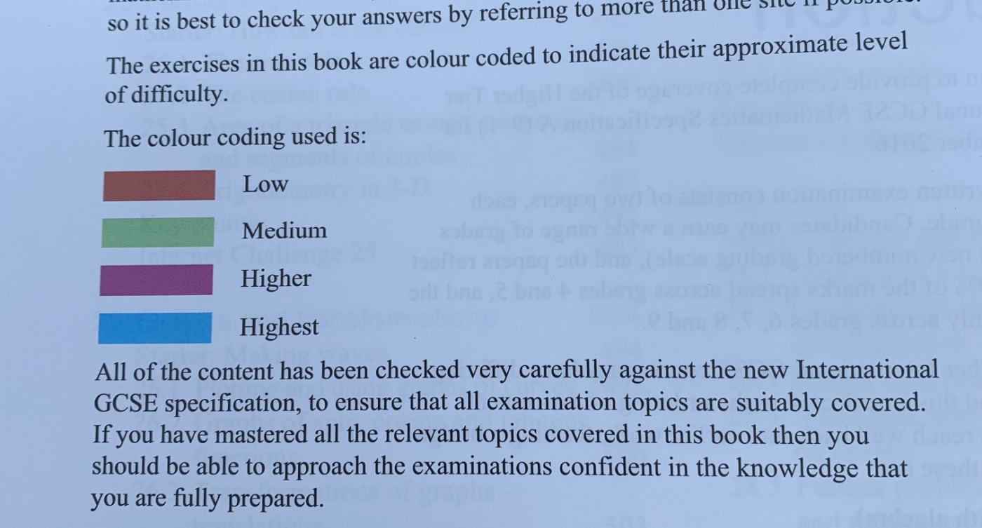 International GCSE Maths Books | ofamily learning together