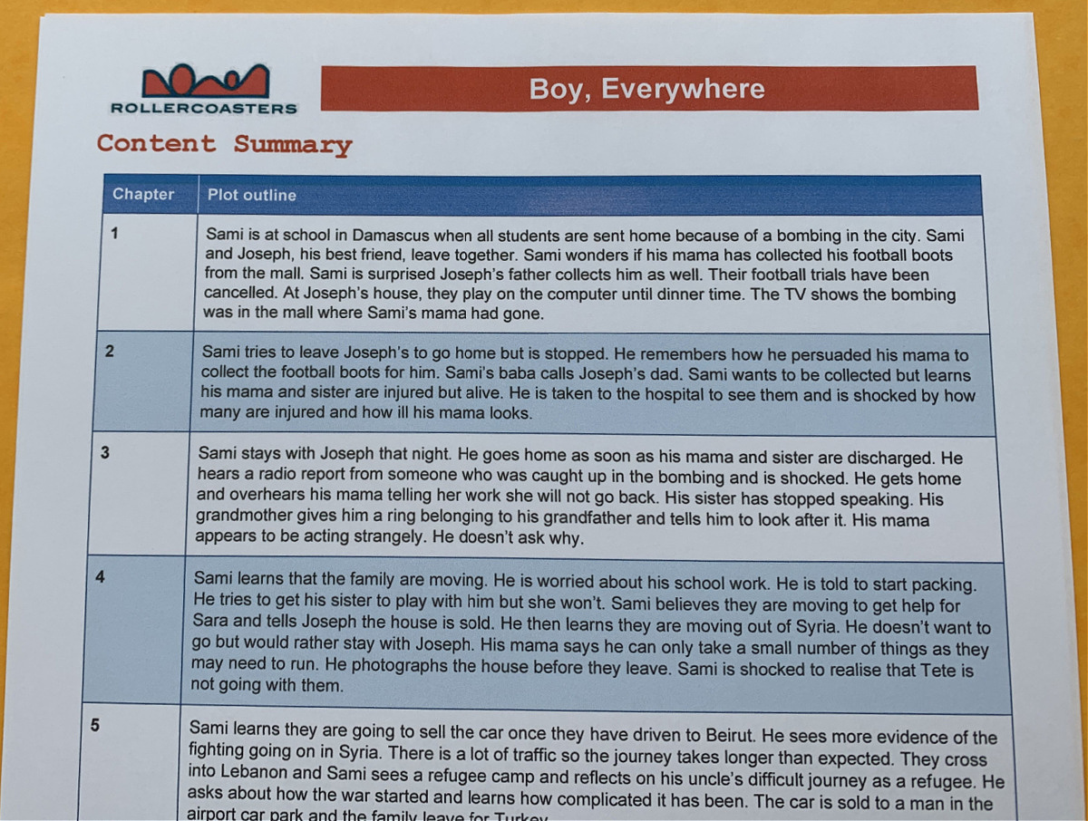 Boy, Everywhere, a refugee story for kids | ofamily learning together