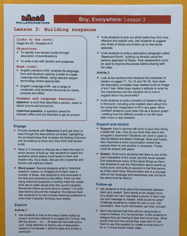 Boy, Everywhere, a refugee story for kids | ofamily learning together