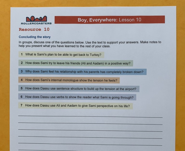 Boy, Everywhere, a refugee story for kids | ofamily learning together