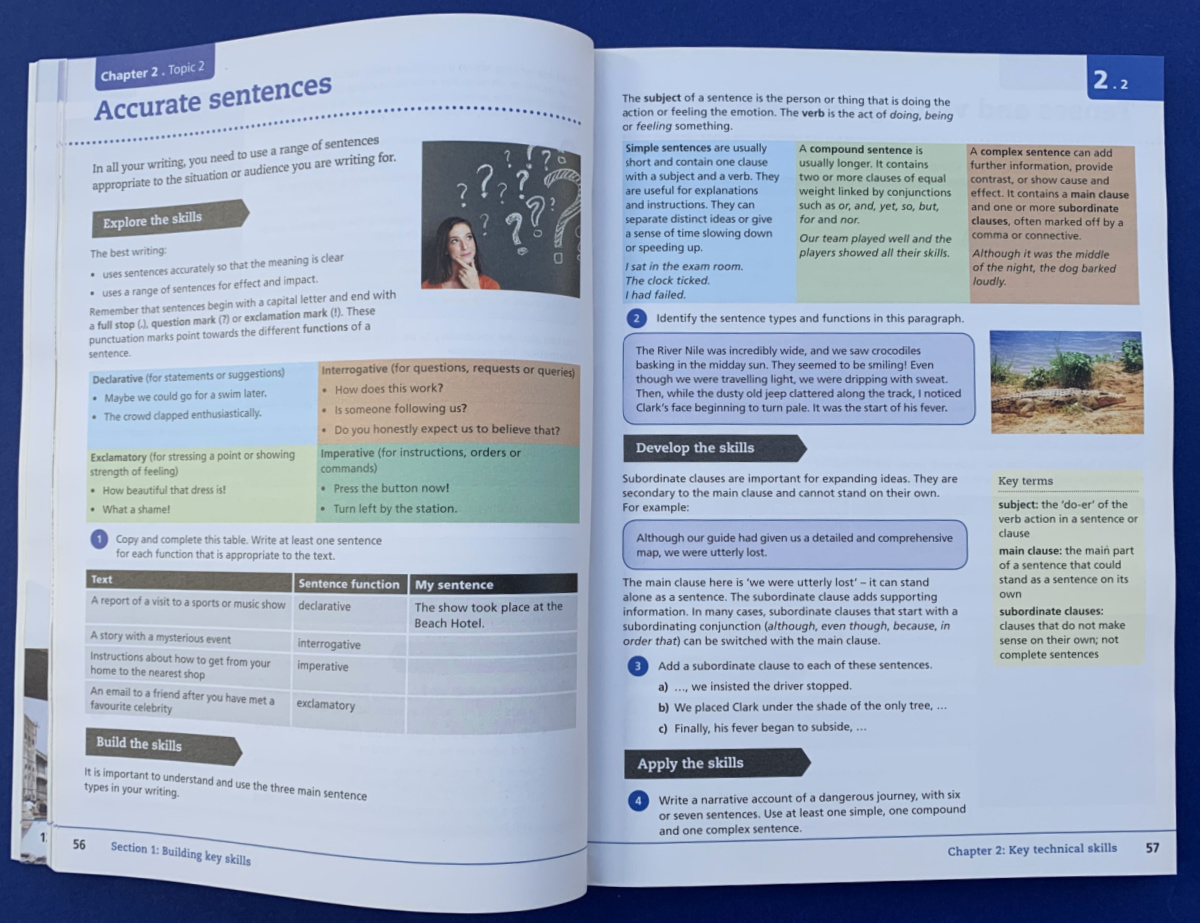 IGCSE English Language Student Book and Workbook | ofamily learning together