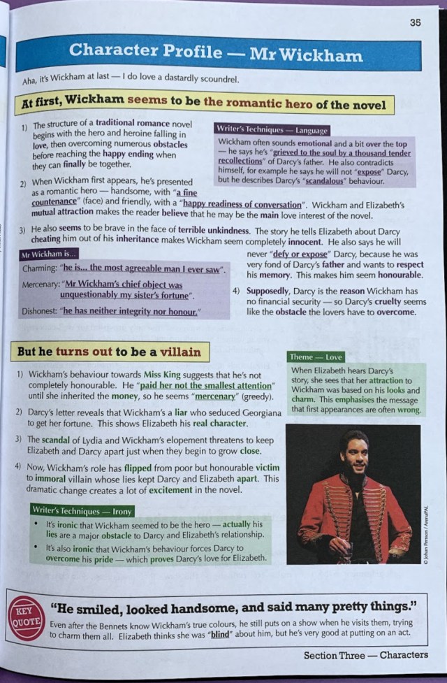 Pride and Prejudice Text Guide from CGP | ofamily learning together