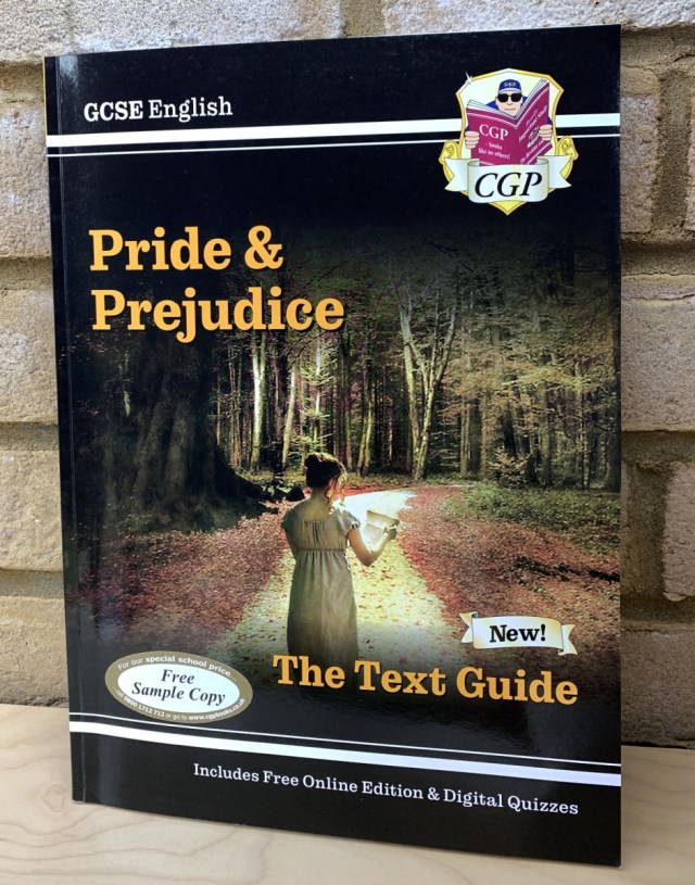 Pride and Prejudice Text Guide from CGP | ofamily learning together