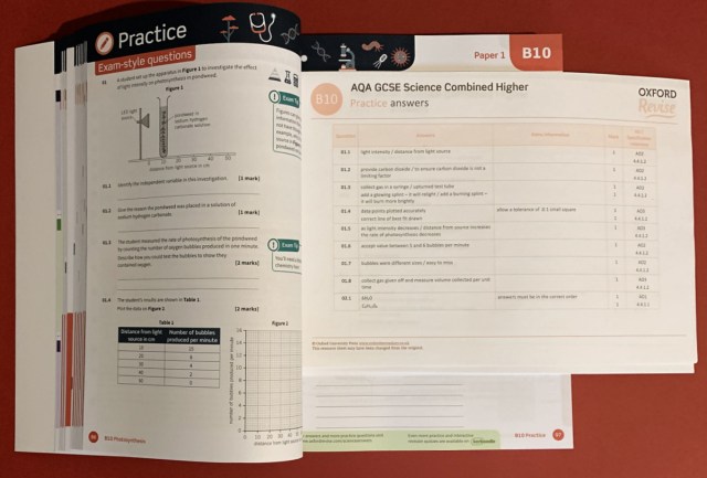 Oxford Revise – GCSE Combined Science Trilogy | ofamily learning together