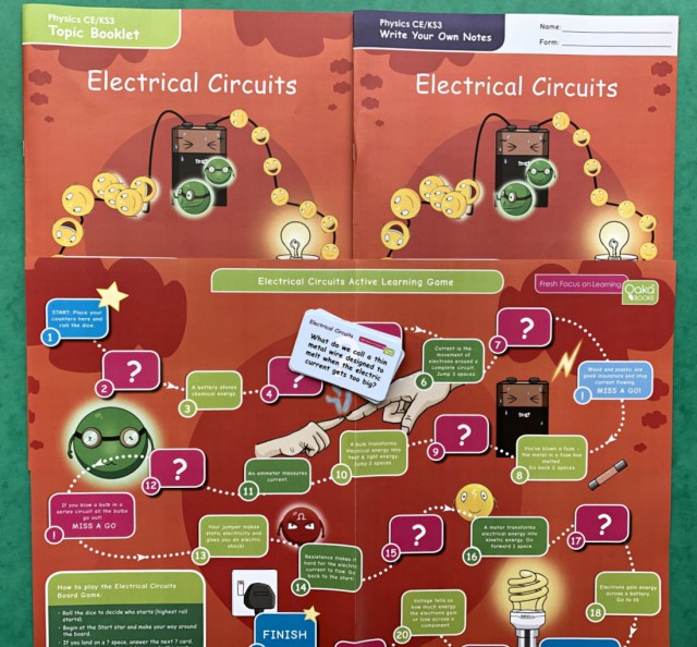 Electrical Circuits Topic Pack | ofamily learning together