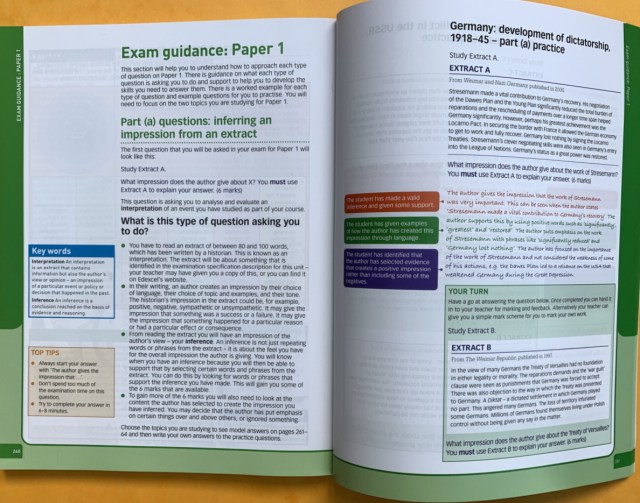 IGCSE History Depth Study Book | ofamily learning together