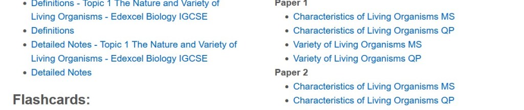PMT Website – great for Biology and Physics IGCSE revision | ofamily learning together